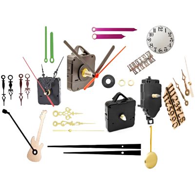 Clock Mechanisms & Hands | The Little Art Shop